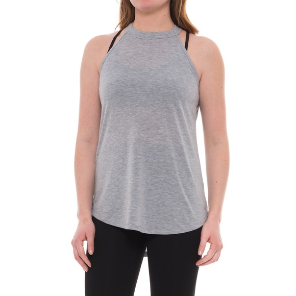 Yogalicious | Tops | Nwot Yogalicious High Neck Athleisure Tank Top ...